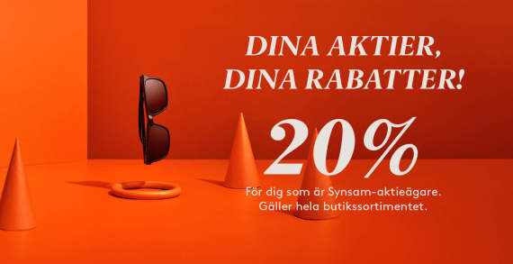 Erbjudande synsam Aktieägare